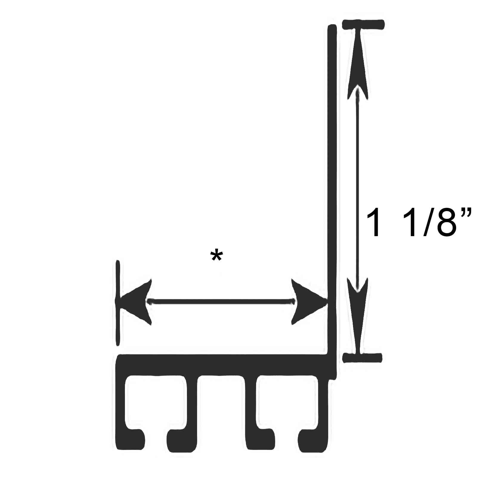 Garage Bottom Seal L Bracket Retainer 5ft – Garage Door Land